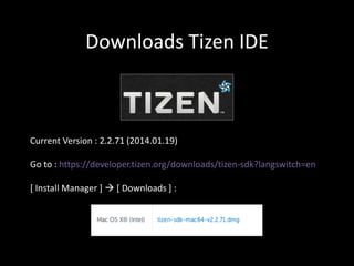 Tizen installation guide for OSX | PPTX | Operating Systems | Computer Software and Applications