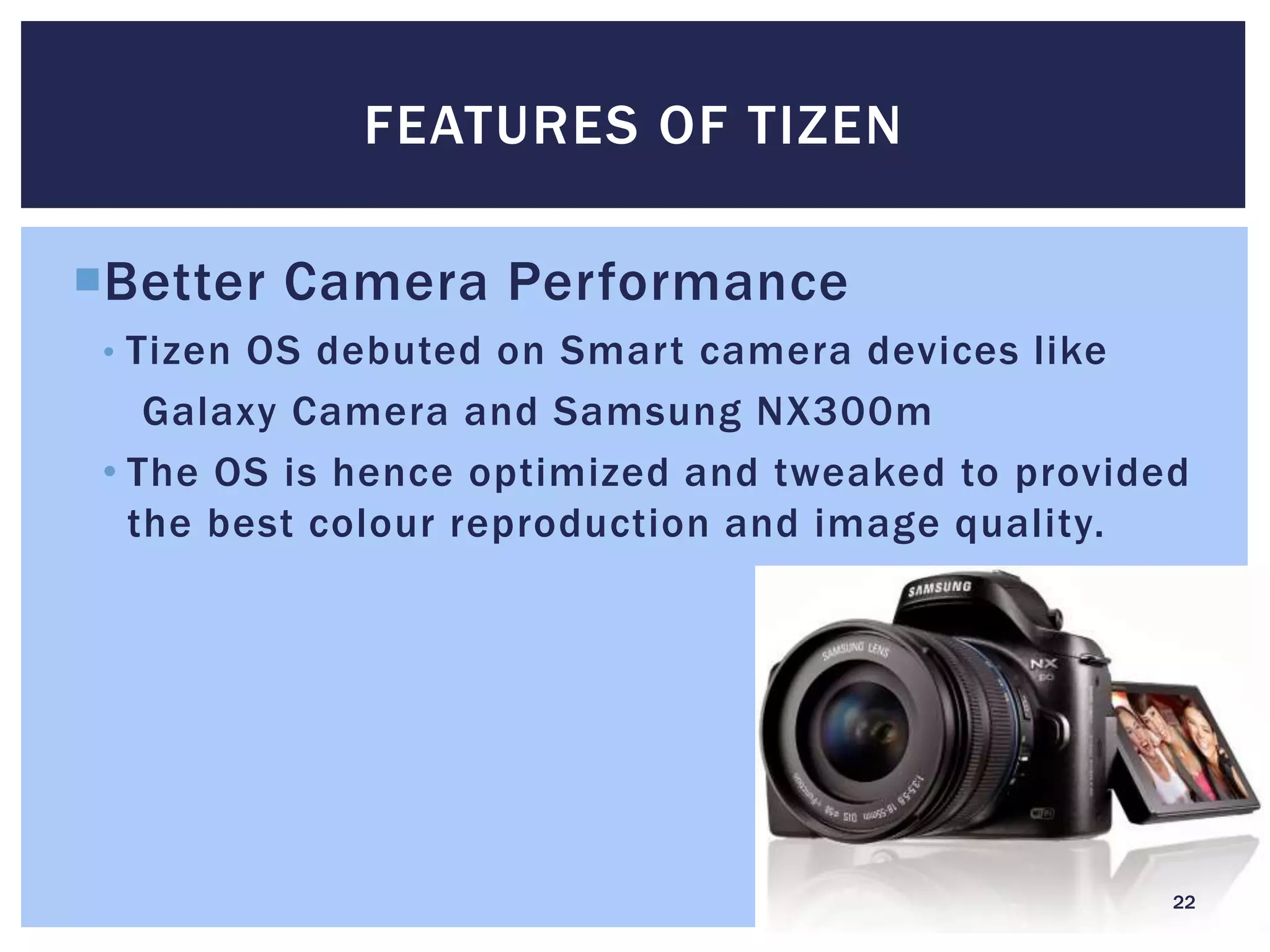 Tizen Operating System For Mobiles | PPTX