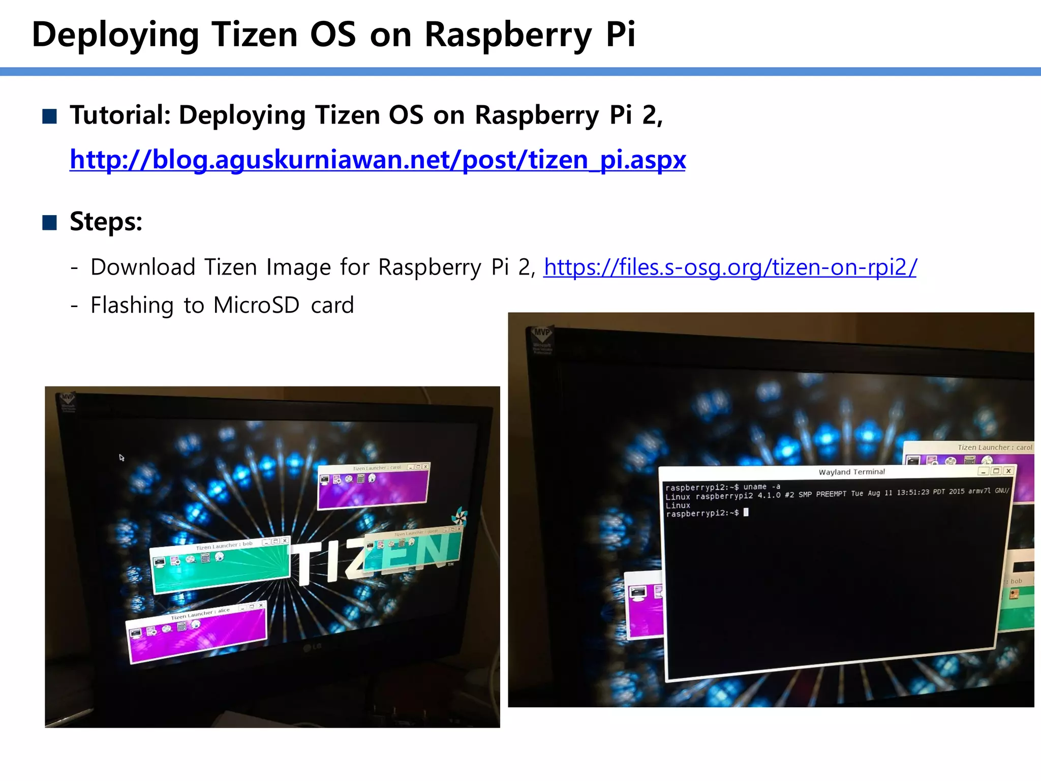 Samsung Indonesia: Tizen Platform Overview and IoT | PPT