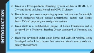 Tizen presentation | PPTX