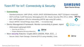 Tizen RT: A Lightweight RTOS Platform for Low-End IoT Devices | PDF