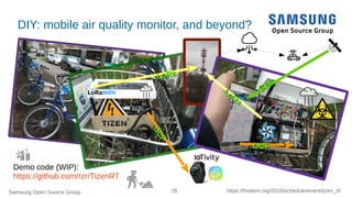 Tizen RT: A Lightweight RTOS Platform for Low-End IoT Devices | PDF