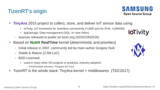 Tizen RT: A Lightweight RTOS Platform for Low-End IoT Devices | PDF