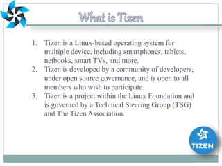 Tizen Operating System | PPT