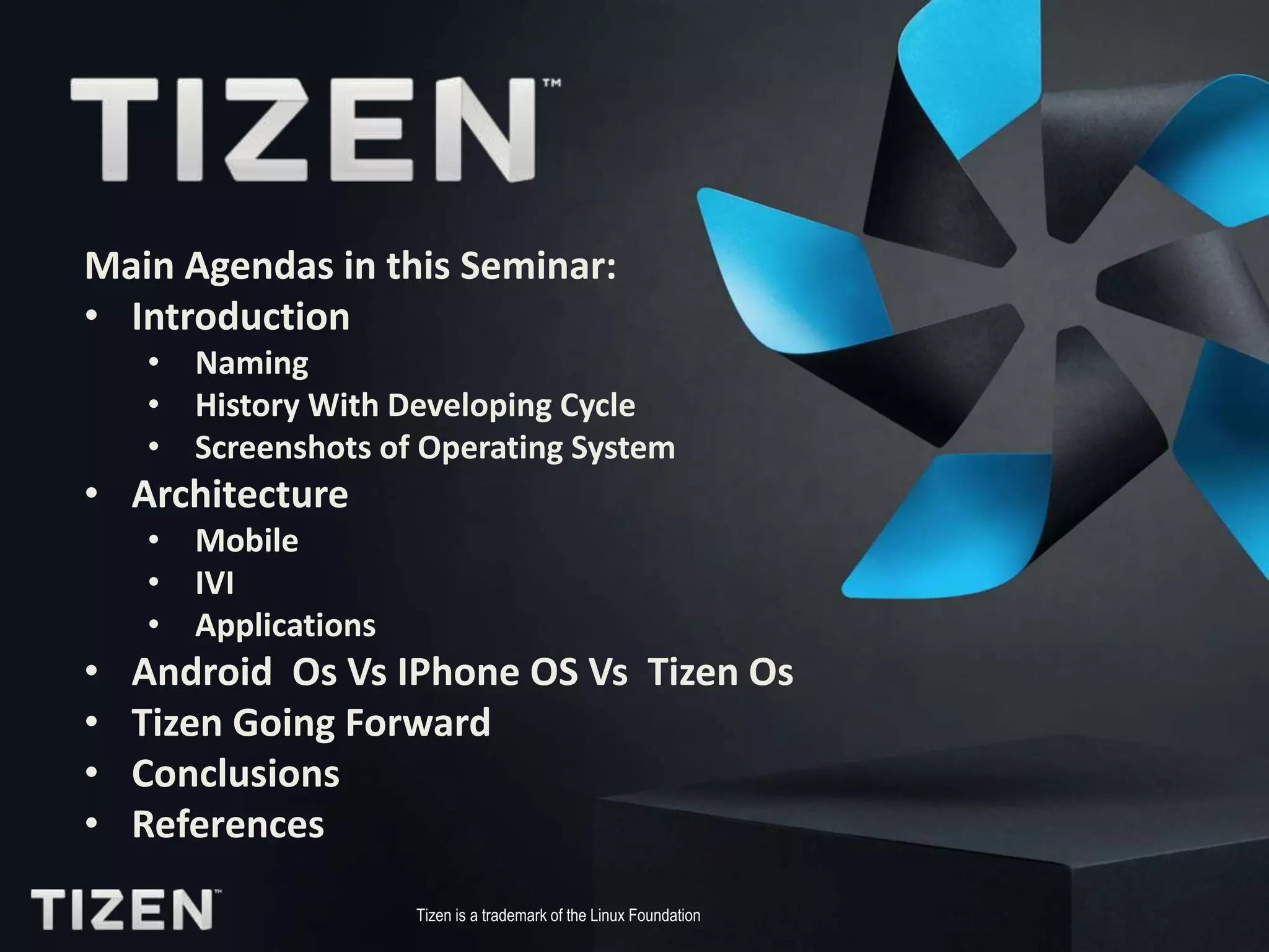 Tizen Operating System | PPTX