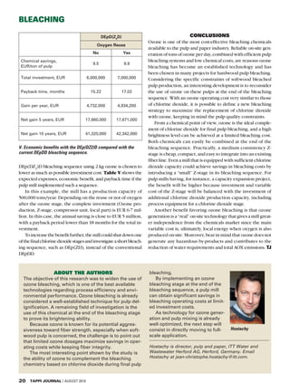 Ozone enhanced bleaching of softwood kraft pulps | PDF