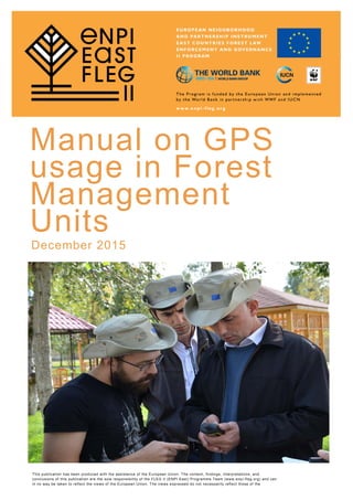Manual on GPS usage in Forest Management Units | PDF
