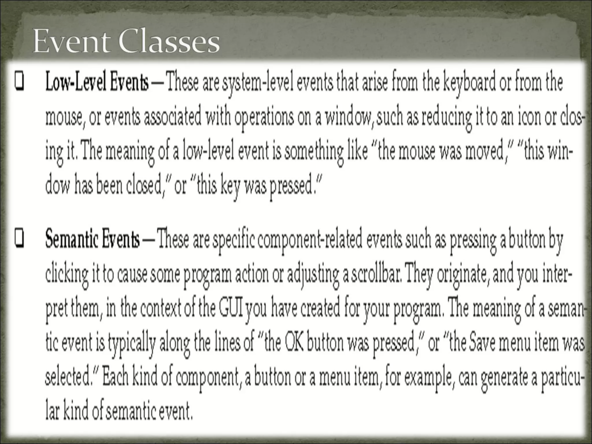 Java Event Handling | PPT