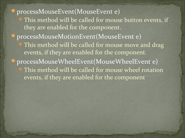 Java Event Handling | PPT