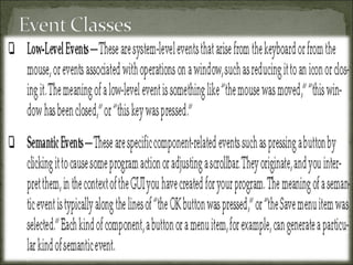 Java Event Handling | PPT