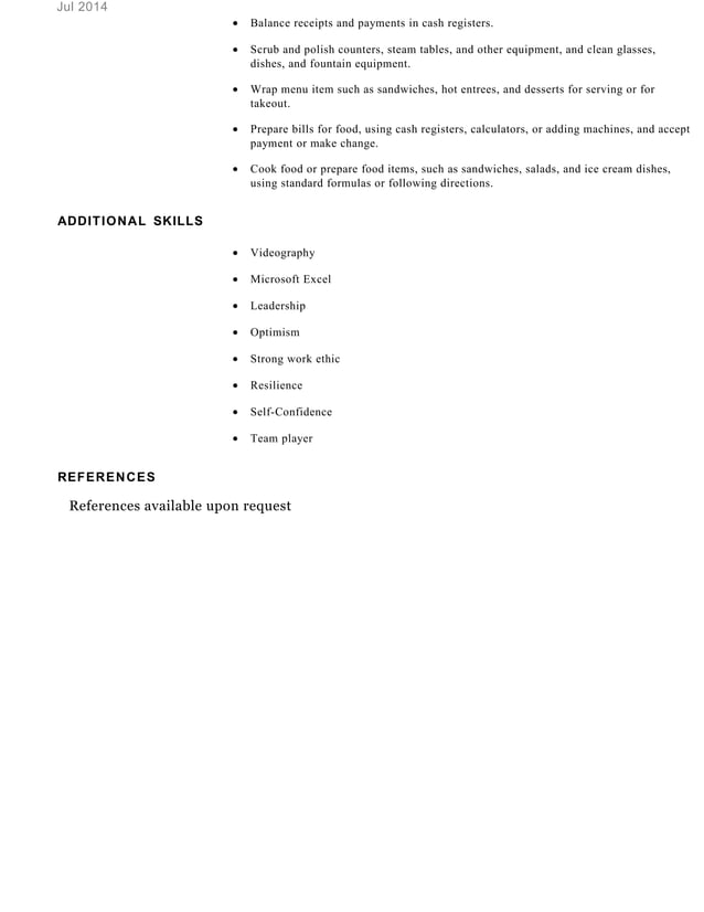 Tyus Jacob Resume | DOC | Business Administration | Business