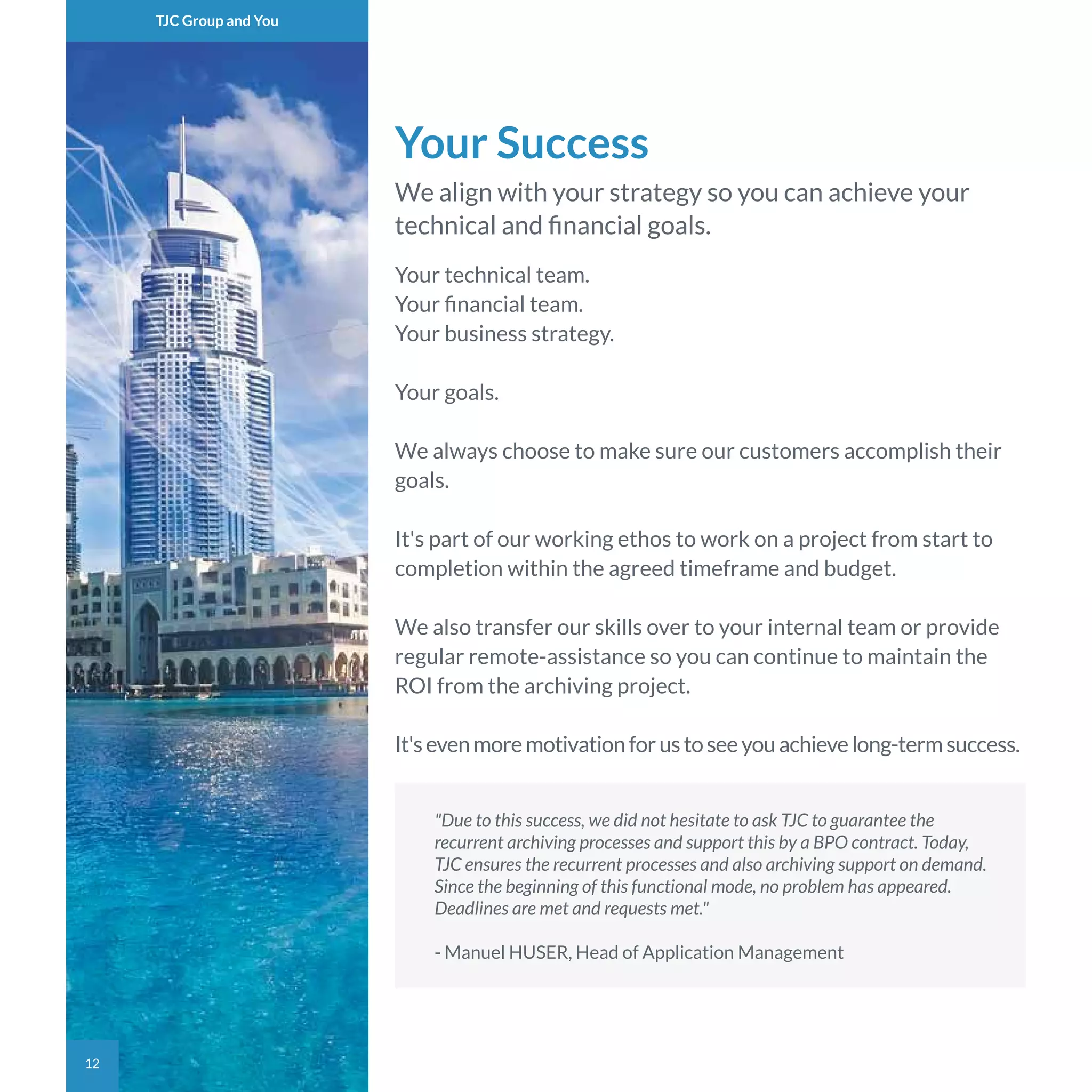 TJC Group - company brochure | PDF | IT and Internet Support | Internet