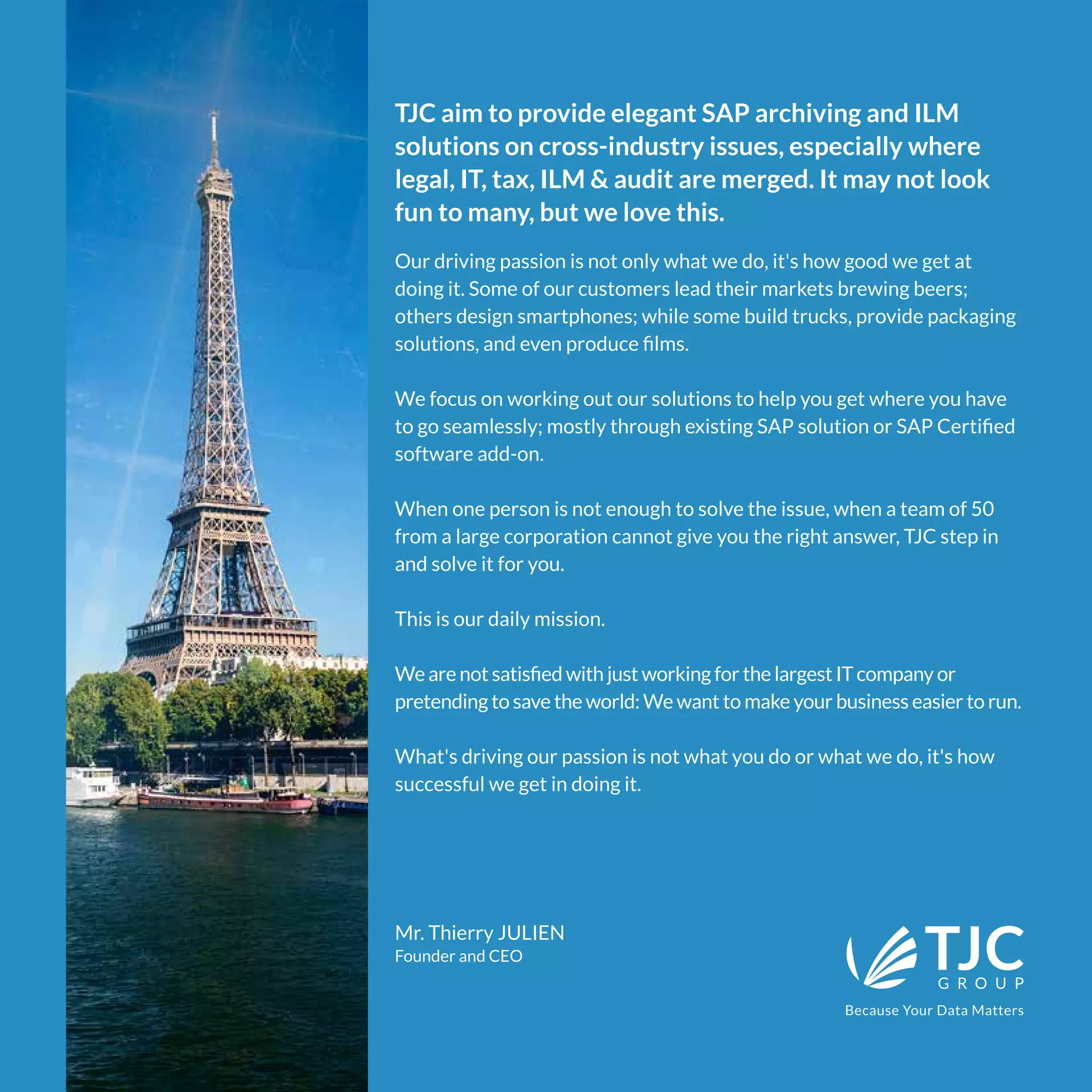 TJC Group - company brochure | PDF | IT and Internet Support | Internet