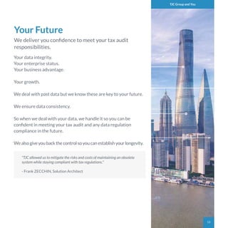 TJC Group - company brochure | PDF | IT and Internet Support | Internet