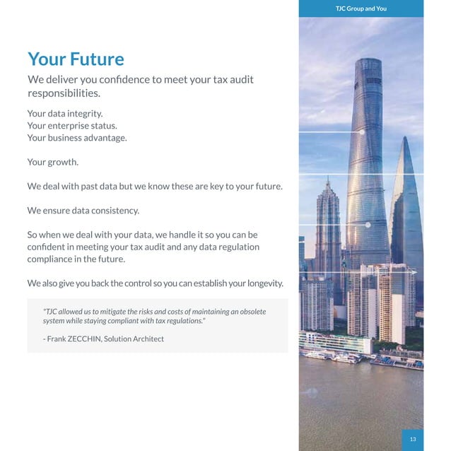 TJC Group - company brochure | PDF | IT and Internet Support | Internet