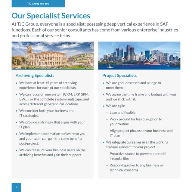 TJC Group - company brochure | PDF | IT and Internet Support | Internet