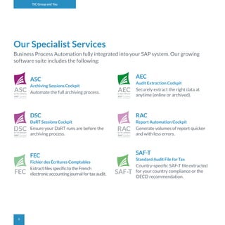 TJC Group - company brochure | PDF | IT and Internet Support | Internet