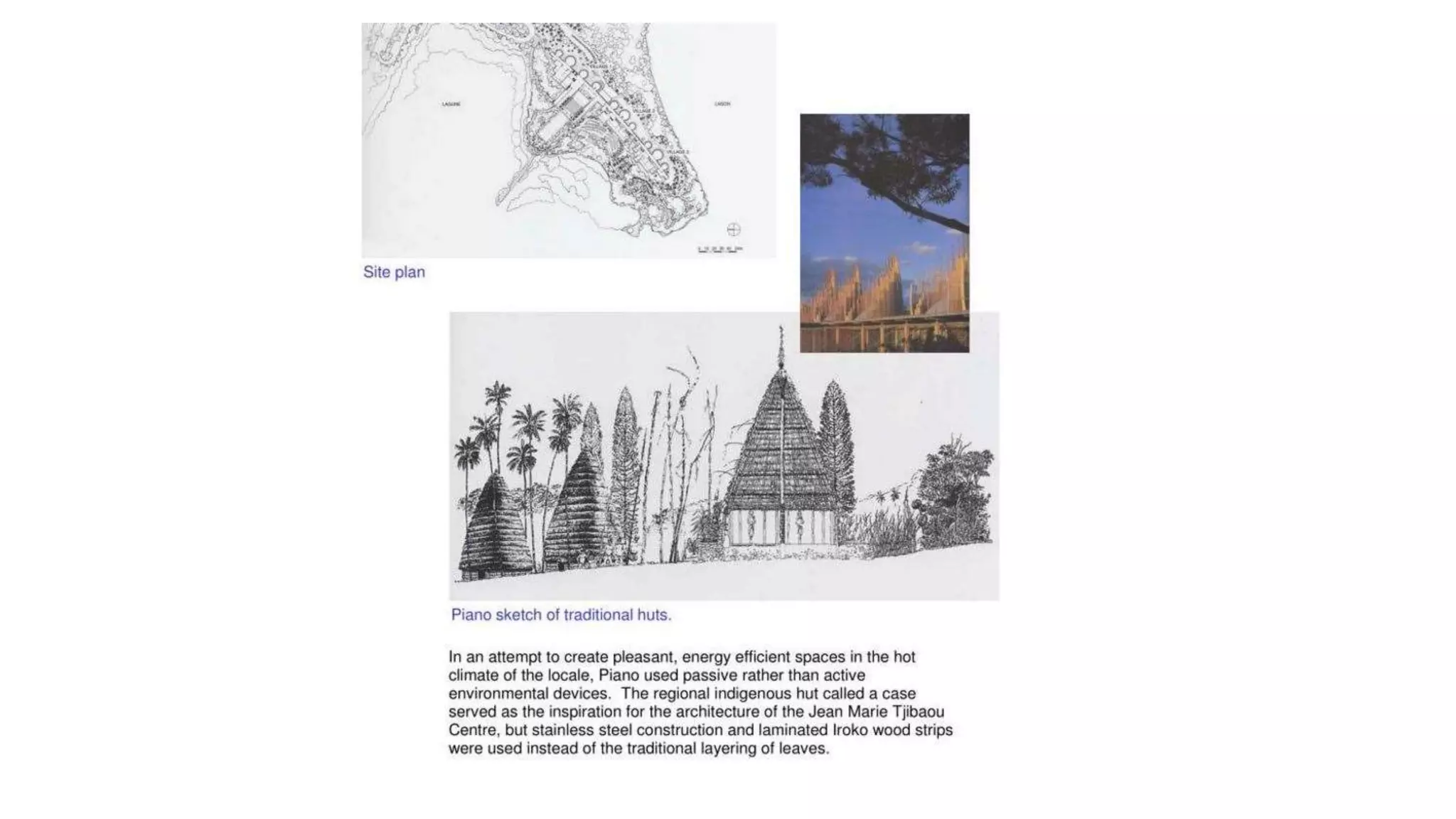 Jean Marie Tjibaou Cultural Center case study | PPTX