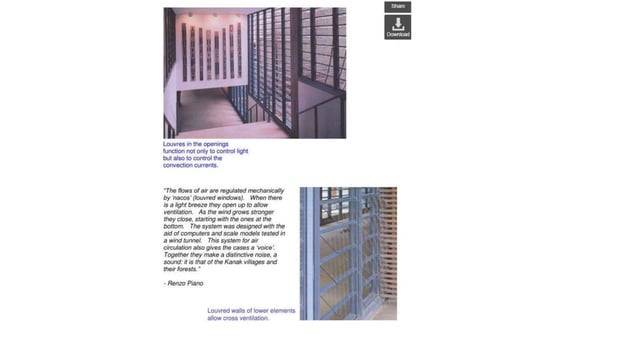 Jean Marie Tjibaou Cultural Center case study | PPTX