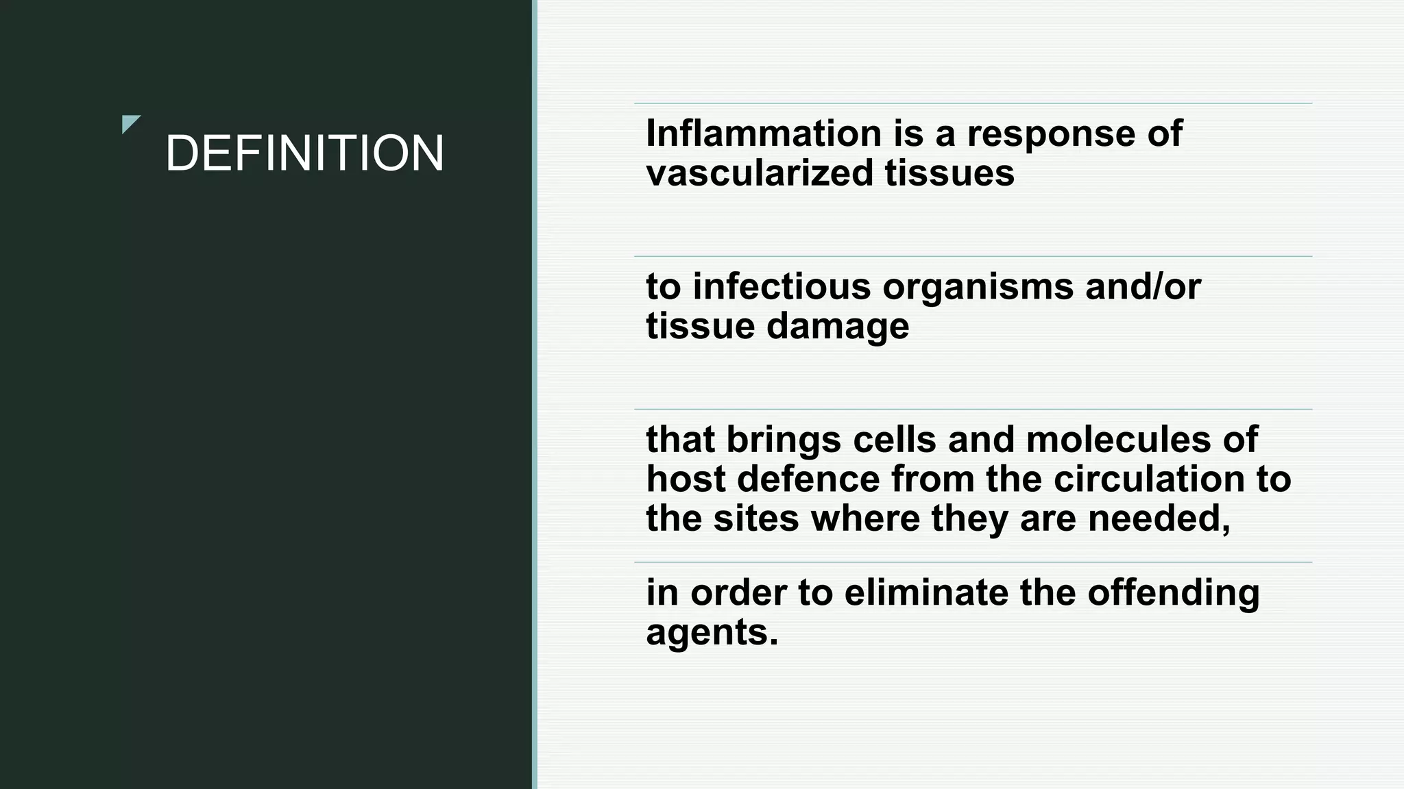 Ch 3 inflammation and repair | PPTX