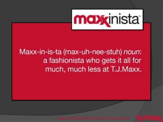 Tj maxx | PPT