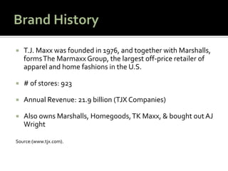 Tj maxx | PPTX