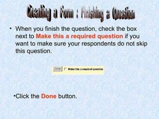 A Guide To Working With Google Forms | PPT