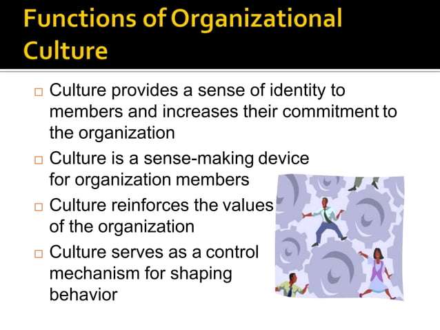 Organization Culture and Ethics | PPTX
