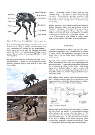 A Paper that Summarizes the BigDog Program | PDF | Robotics | Technology & Computing
