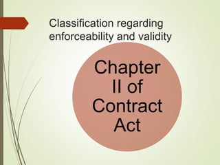 Classification of Contract | PPTX