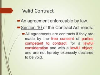 Classification of Contract | PPTX