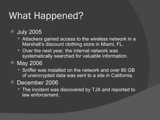 TJX Attack | PPT