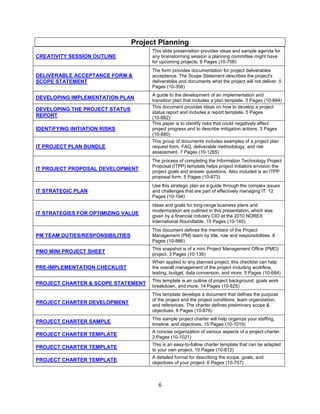 Project Management Toolkit | PDF