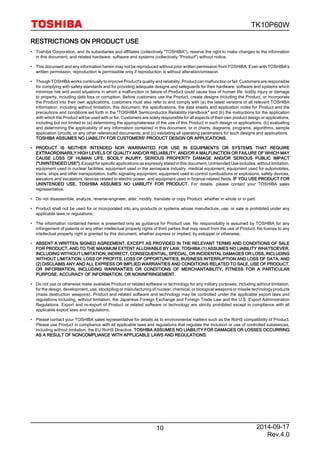 Original N-Channel Mosfet TK10P60 TK10P60W TO-252 New Toshiba | PDF