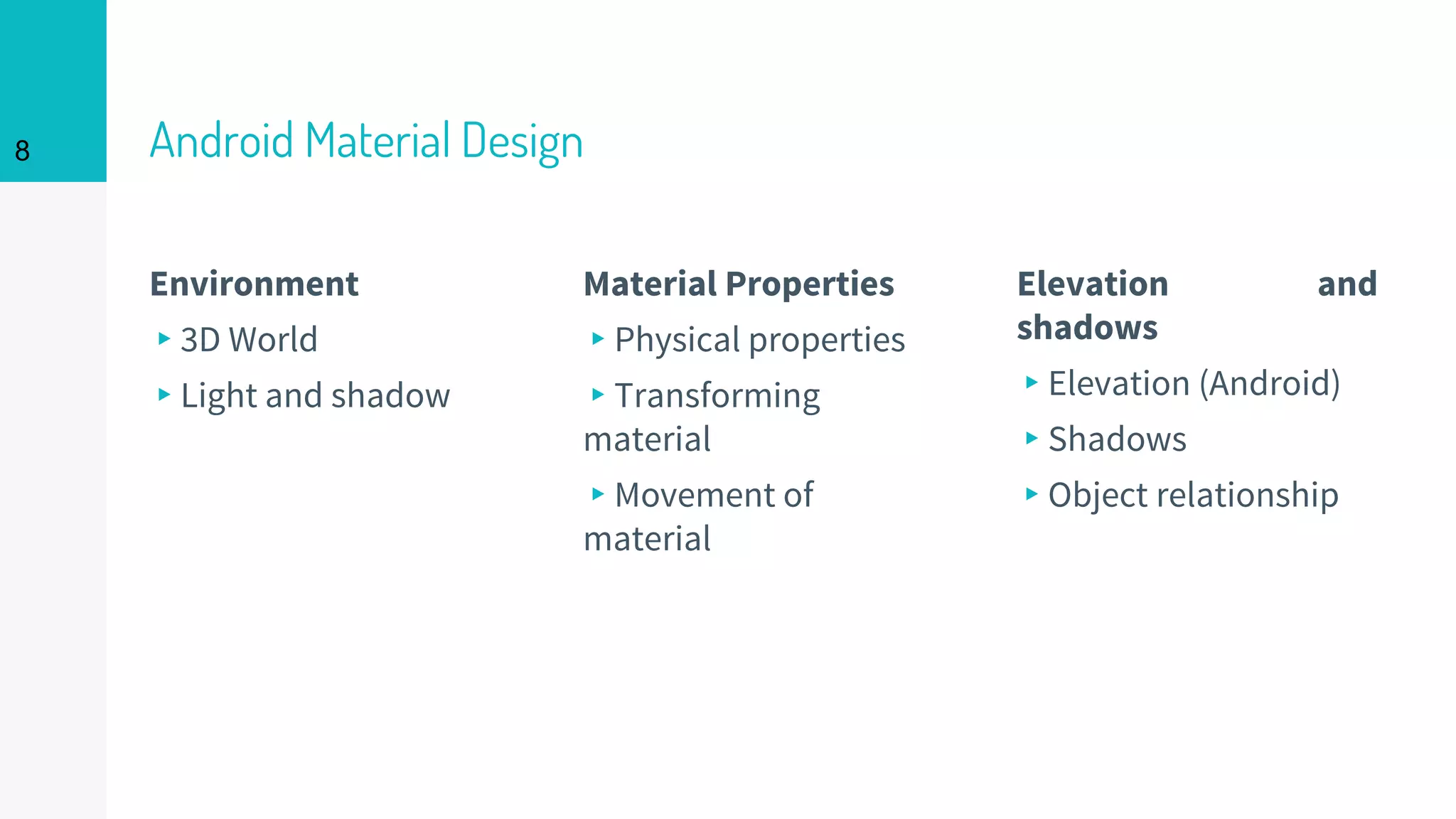 Tk2323 lecture 5 material design & recycler view | PPT