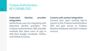Tk2323 lecture 8 firebase | PPTX