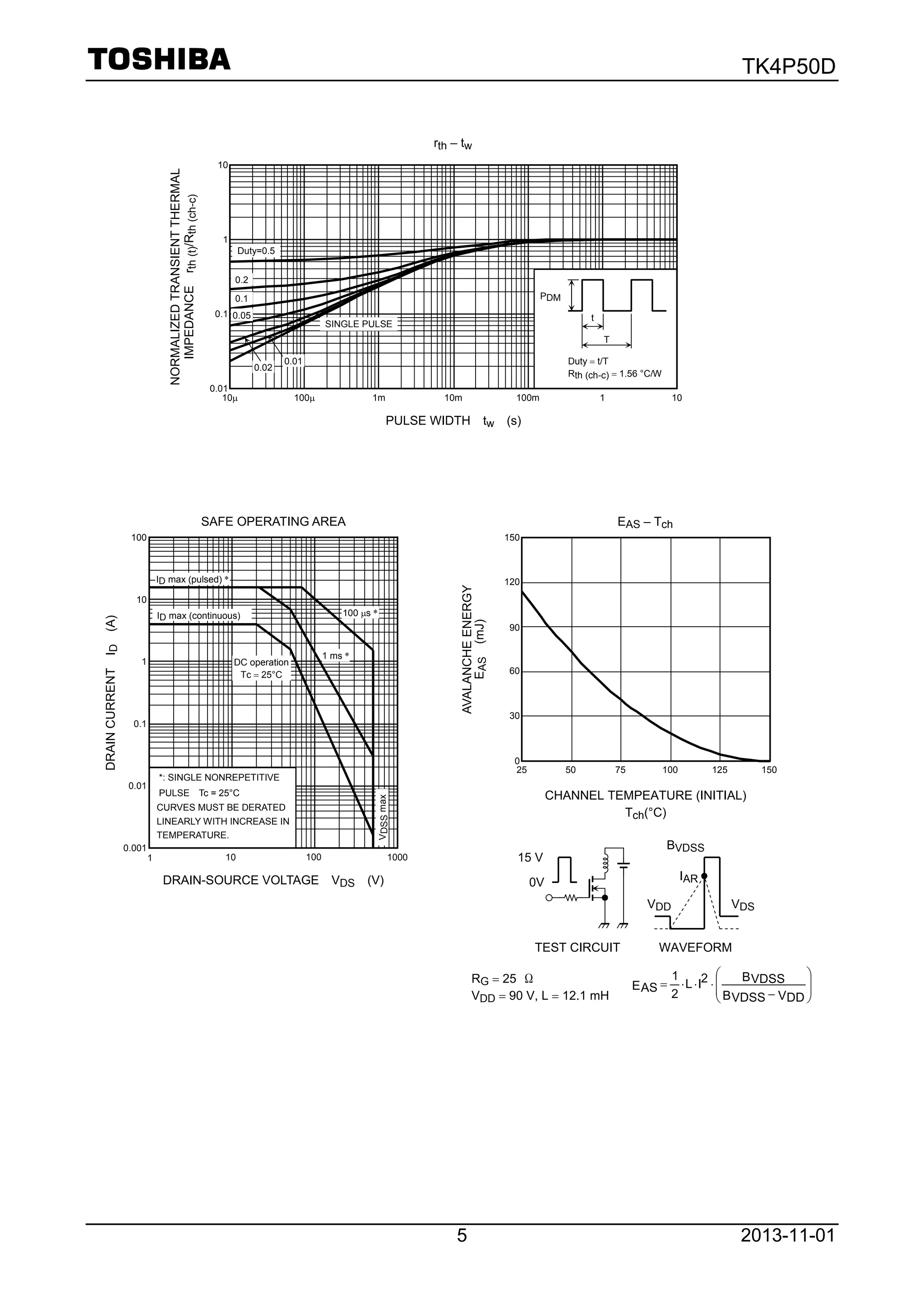 Original N-Channel Mosfet TK4P50D 500V 4A TO-252 New TOSHIBA | PDF | Consumer Electronics ...