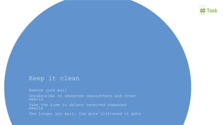 6 ways to declutter your email inbox | PPTX