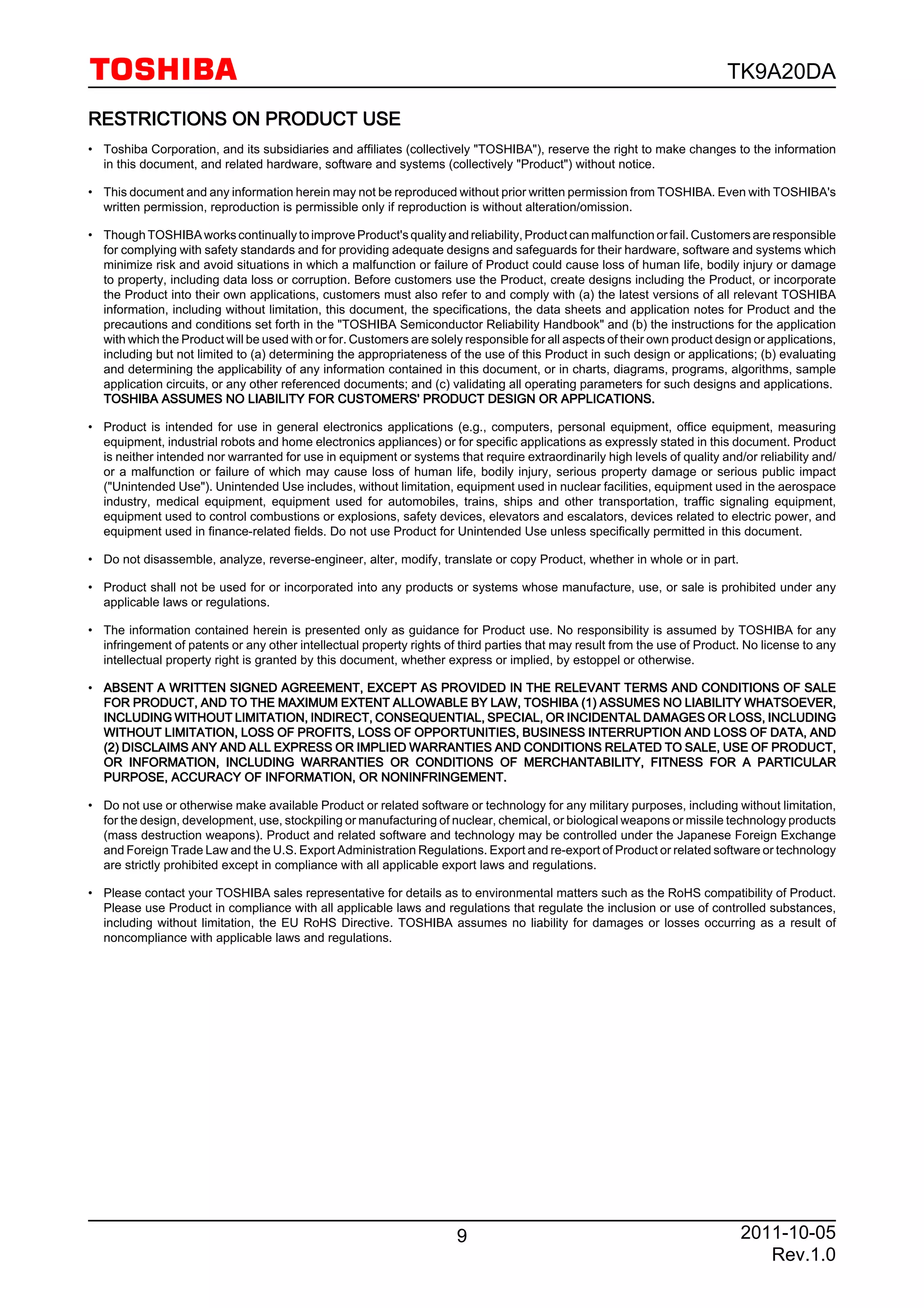 Original N-Channel Mosfet TK9A20DA K9A20DA 9A20D 200V 8.5A TO-220 New ...