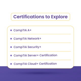 Build a successful IT career with CompTIA certifications! | PDF