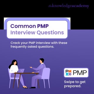 Prepare for PMP interviews with confidence! | PDF