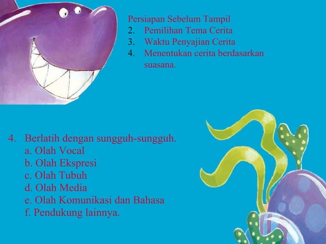 tekhnik mendongeng untuk pemula | PPT