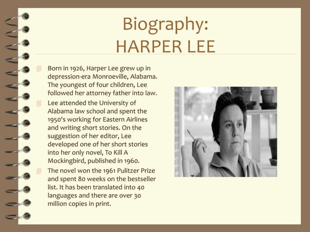 To Kill a Mockingbird background | PPT | Celebrity Families | Pop Culture