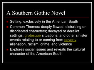 To Kill A Mockingbird Introduction | PPT