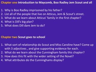 Tkam part one review | PPTX