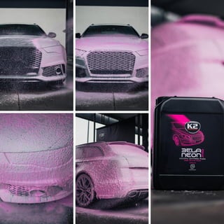 K2 BELA NEON PRO | Różowa aktywna piana o zapachu truskawek | PDF