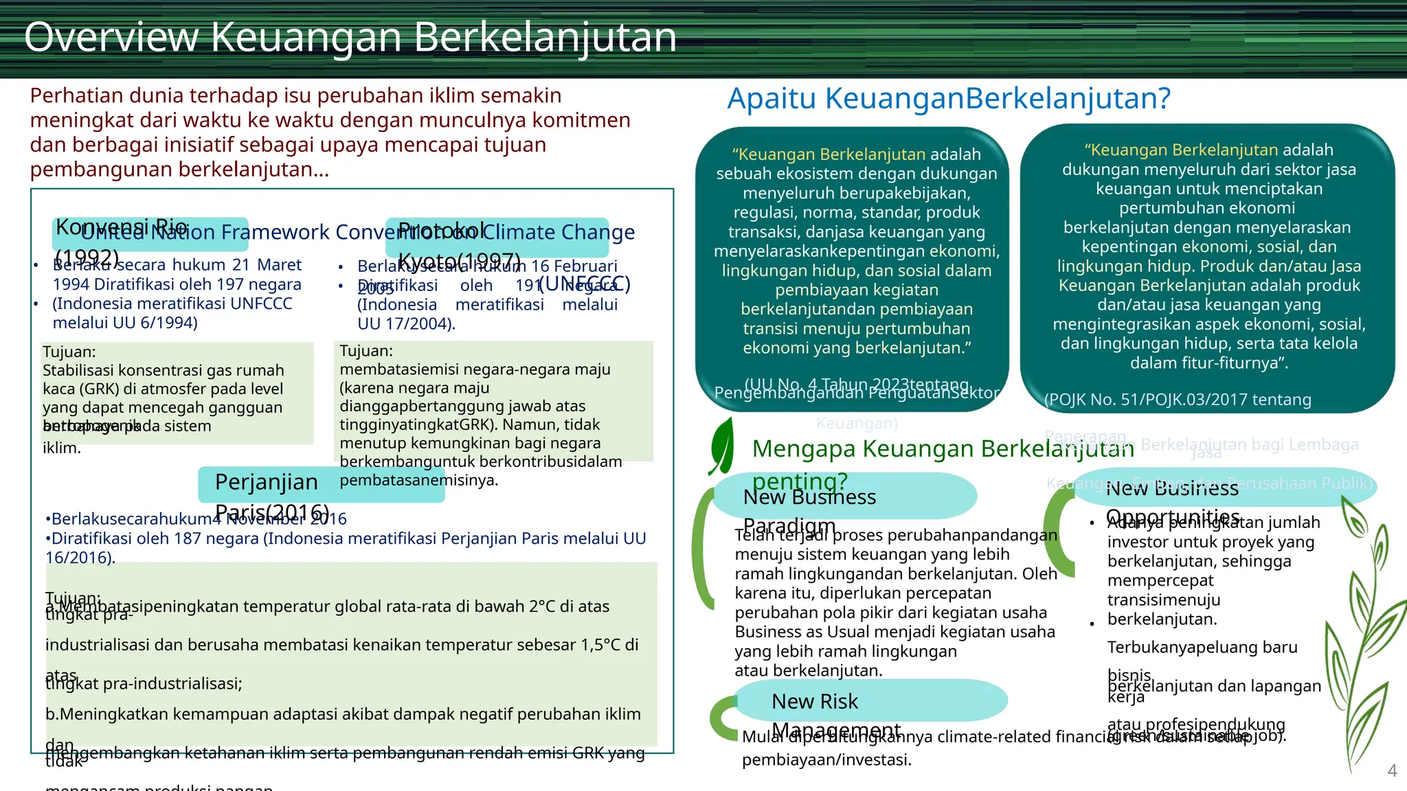 Taksonomi Keuangan berkelanjutan indonesia | PPTX