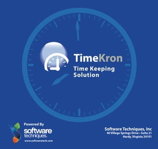 TimeKron - Time Keeping Software Brochure | PDF
