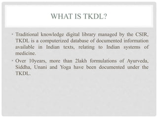 Tkdl, geographical indicaton bill, government bills | PPTX