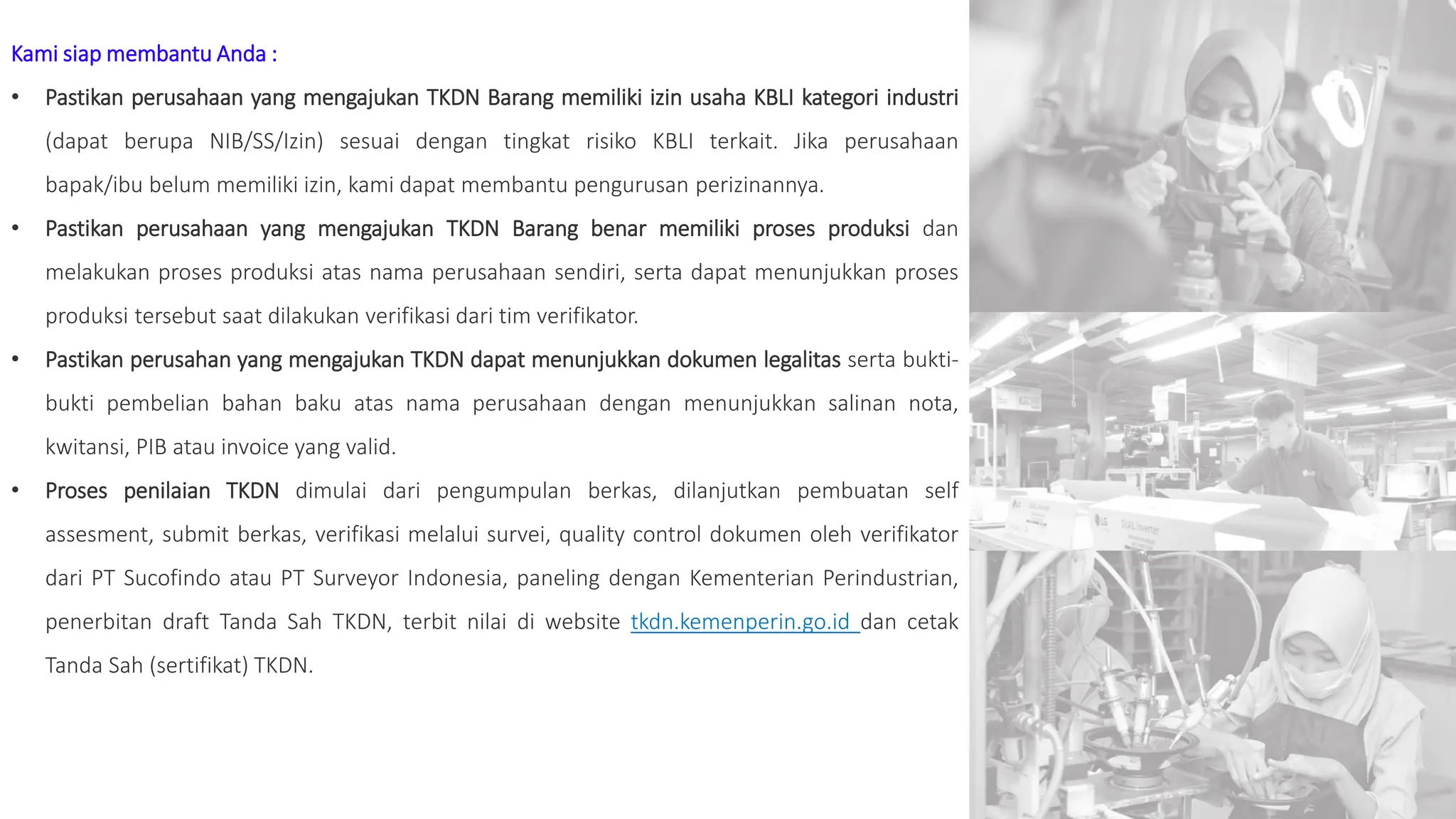 WA : 0812 5226 3290 Sertifikat Biaya Pengurusan TKDN | PDF